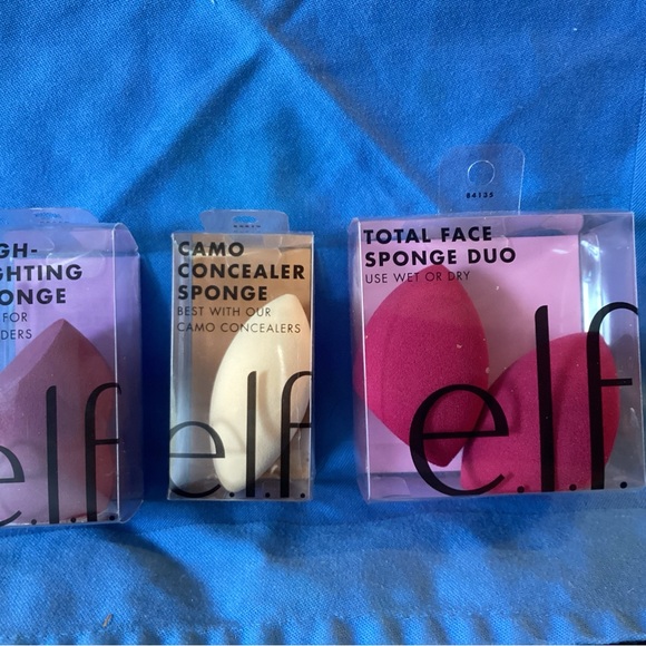 ELF | Makeup | Elf Total Face S3 Sponge Duo Highlighting Sponge Camo ...